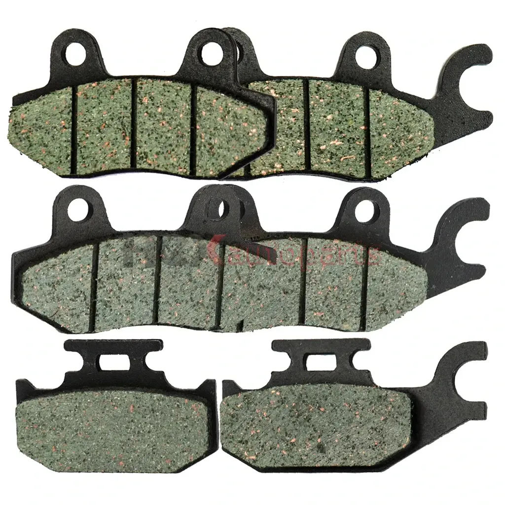 2006-2012 Yamaha Raptor 700 YFM700R Front Rear Kevlar Carbon Brake Pads ...