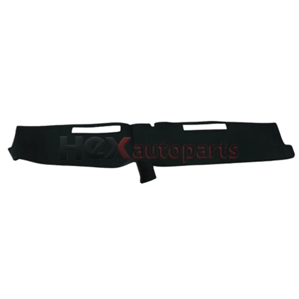 1981-1987 Chevy C10 Dash Mat Carpet Dashboard Cover Black | Hex Autoparts