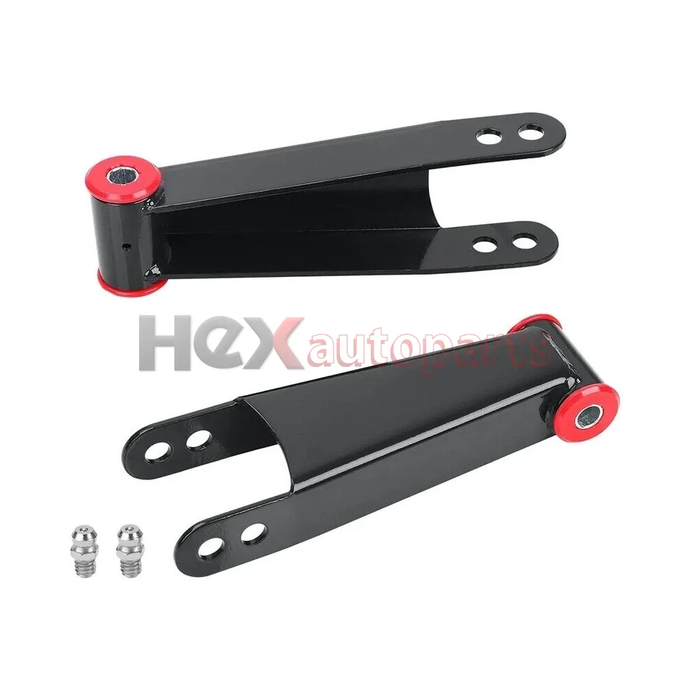 Best 2004-2014 Ford F150 2-3 inch Drop Lowering Shackles Adjustable ...