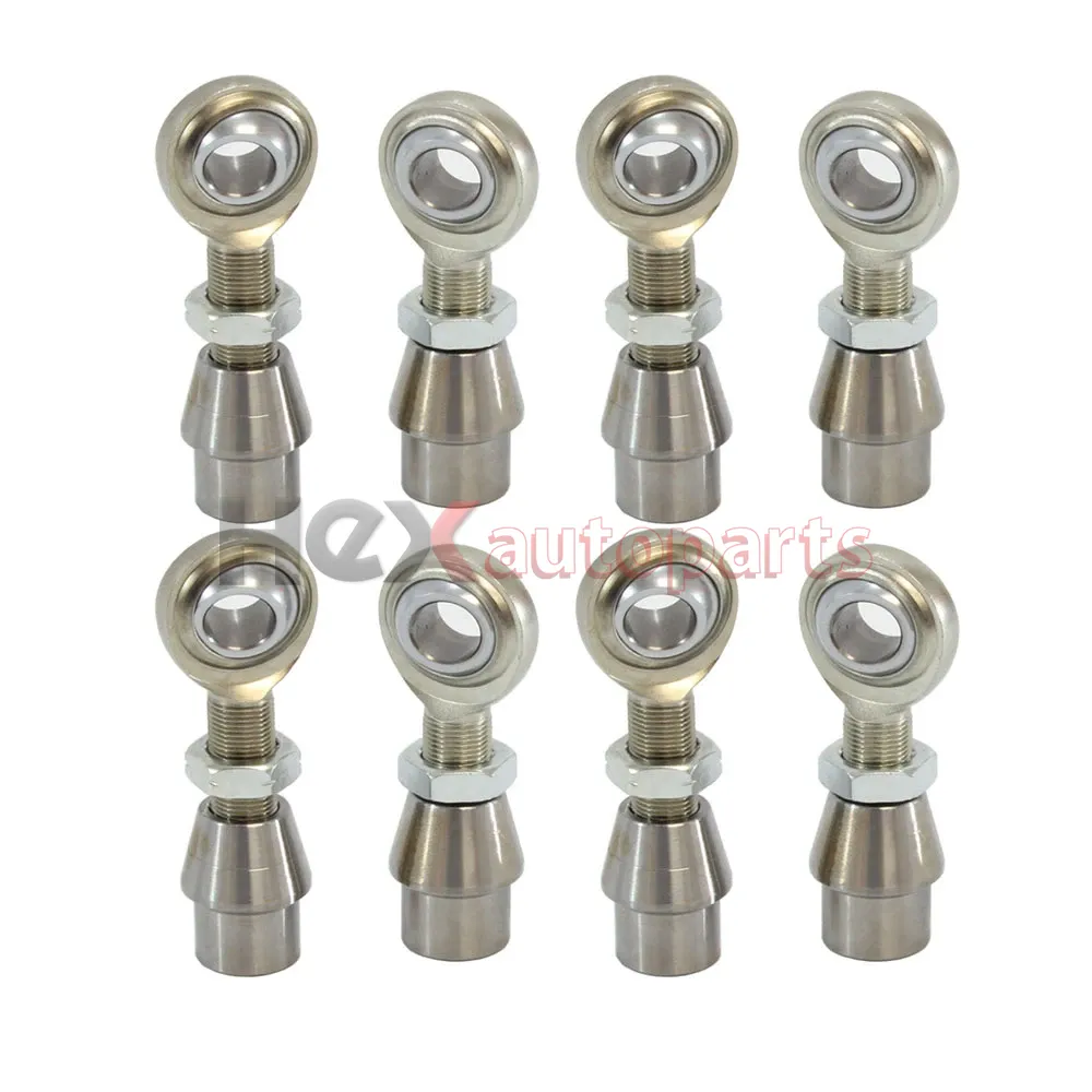 Best 4x Economy Panhard Bar Rod End 5/8" x 5/8"-18 Heim Joint Bungs .120" Wall - Hexautoparts