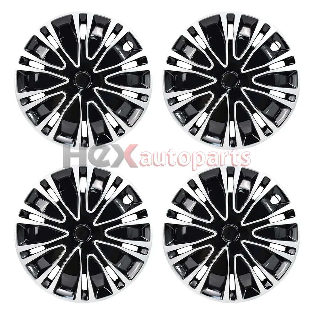 15 inch Wheel Covers Full Rim Snap On Hub Caps For R15 Tire & Steel ...